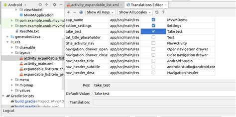 Android Studio 33 Showing Textview Text In Different Language In