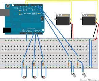 Arduino Axis Servo Solar Tracker Tutorial