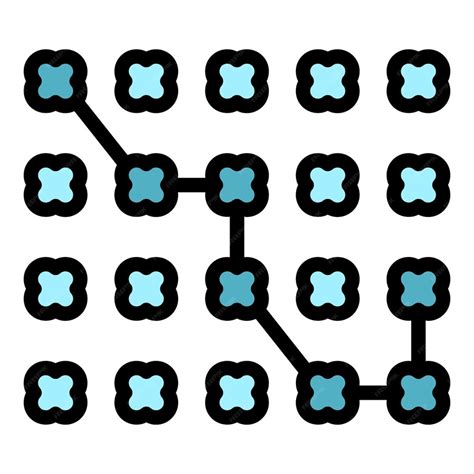 Premium Vector Cyber Security Cipher Icon Outline Cyber Security Cipher Vector Icon Color Flat