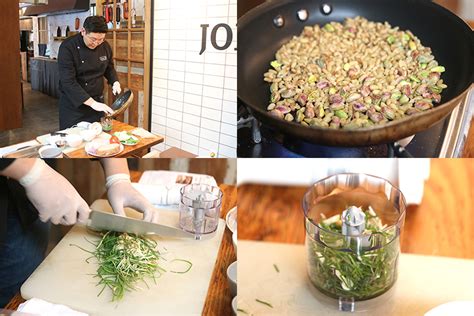 3월 화목한 쿠킹클래스 봄나물 달래 페스토를 활용한 델리미트 샌드위치 Salt Meats Pepper