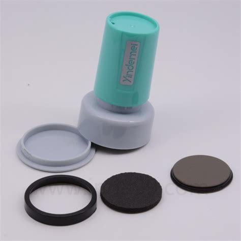印德美YDM豪华套装光敏印章材料圆形25mm YDM光敏印章材料 东莞市印达印章材料有限公司