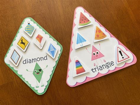 Shapes Pictures Sorting Activity Fully Assembled Sort By Etsy Denmark