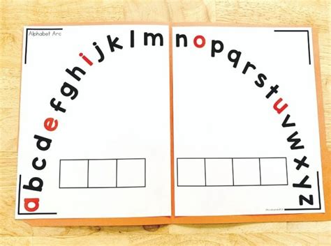 Easy Alphabet Arc Activities The Daily Alphabet