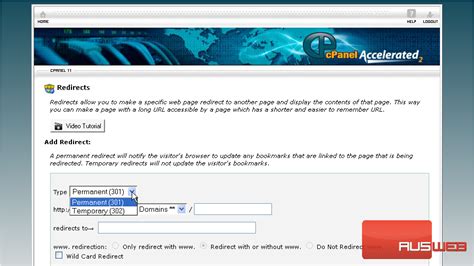 How To Setup Domain Redirects In Cpanel Web24