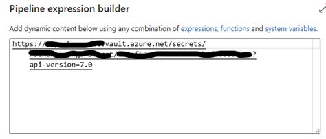 Json Parameter Is Not Valid After Updating Secret Key In Adf Web Activity Microsoft Qanda