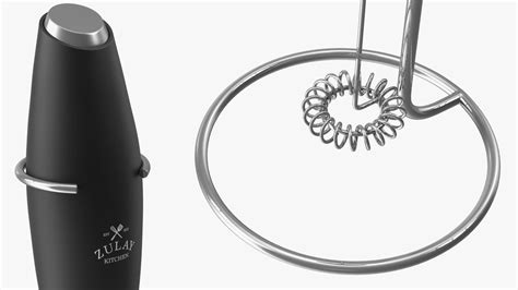 스탠드가 있는 우유 휴대용 믹서 Zulay Black 3d 모델 24 3ds Blend C4d Fbx Max Ma Lxo Obj Free3d