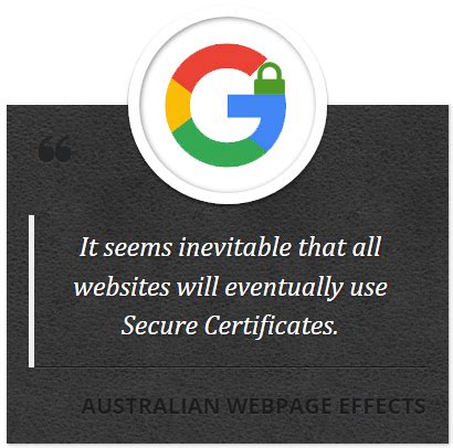 Google Rankings SSL And The Web
