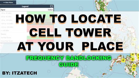 How To Locate Cell Tower At You Place Bandlocking Guide Youtube