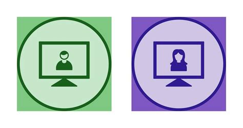 Male Visitor And Female Visitor Icon Vector Art At Vecteezy