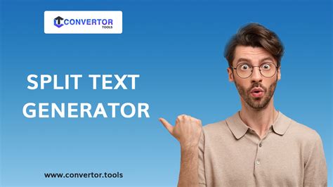 Text Splitter Generator Online Convertor Tools