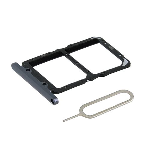Dual Sim Card Tray For Huawei Nova T Yal L Black Incl Sim Pin Huawei Nova T