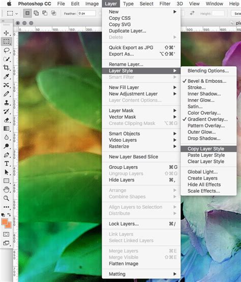 Solved Missing Copy Layer Style In Cc 2017 Adobe Community 8605272