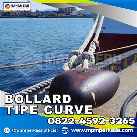 Curve Bollard Bali Harbour Bollard Bali Penyedia Bollard Rubber