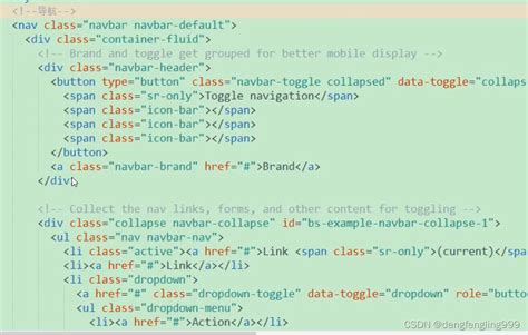 Bootstrap响应式设计与导航 Csdn博客