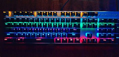 Backlight Gaming Mechanical Keyboard Gamer Fuss