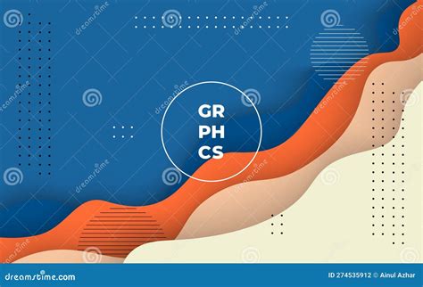 Multi Colored Abstract Dynamic Colorful Soft Gradient Papercut Overlap Layers Background Stock