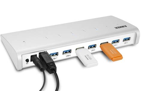 Usb 3 0 7 Port Hub Premium Aluminum Hub