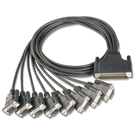 MOXA Opt 8D CBL M62M9x8 Кабель 8 port DB 9 male cable ЕвроСтайл трейд