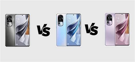 Oppo Reno Vs Pro Vs Pro Specs Comparison