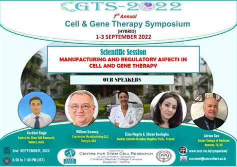Cscr Cmc Instem On Linkedin 7th Annual Cell And Gene Therapy Symposium