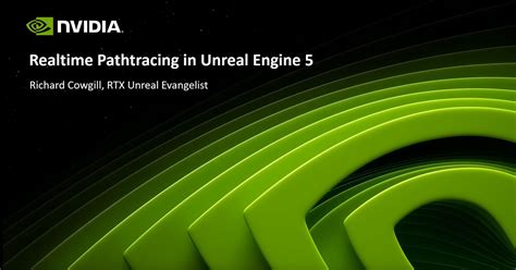 Unreal Engine Real Time Path Tracing Motion Forge Pictures