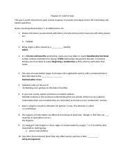 Human Sexuality Chapters 8 9 And 10 Quiz Docx Chapters 8 9 And 10 Quiz This Quiz Is Worth 10