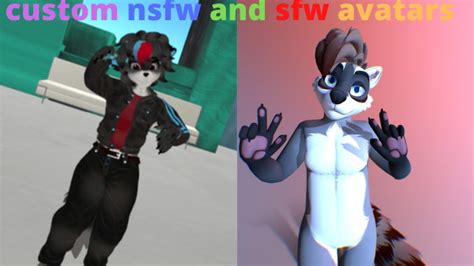 Create Custom Vrchat Avatar 3d Furry Vtuber Nsfw Sfw Vr Chat Avatar Vriod By Dammyexperthy Fiverr