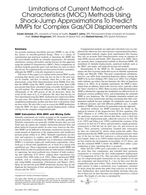 Pdf Limitations Of Current Method Of Characteristics Moc Methods Using Shock Jump