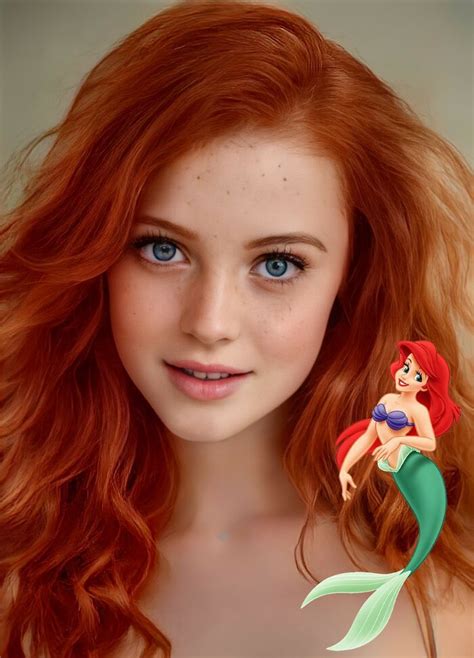 Ariel Red Hair Green Eyes Beautiful Red Hair Redhead Beauty