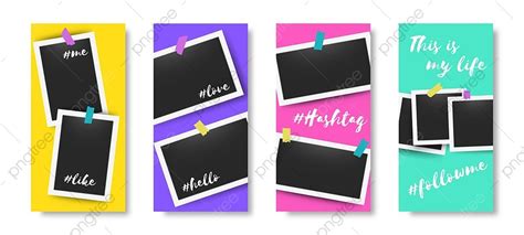 소셜 미디어 편집 가능한 스토리 프레임 배너 템플릿 Psd 다운로드 디자인 자료 다운로드