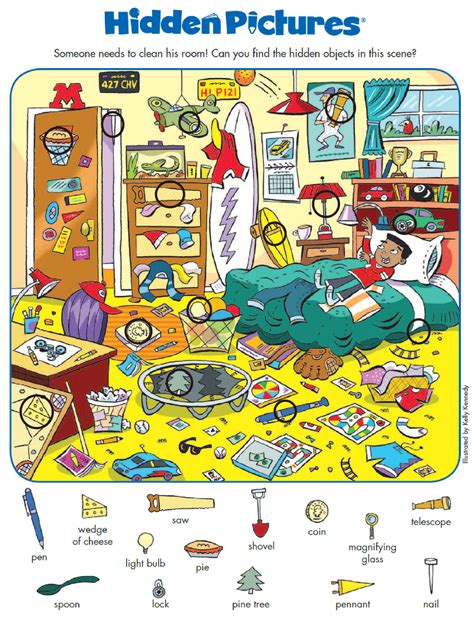 숨은그림찾기 Highlights 숨은 그림을 찾아 보세요