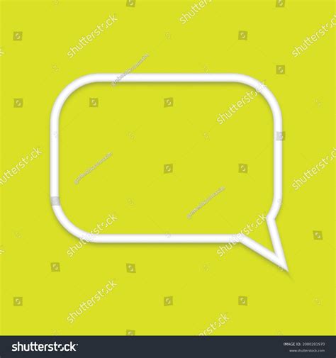 3d Abstract Speech Bubble Icons Char Stock Vector Royalty Free