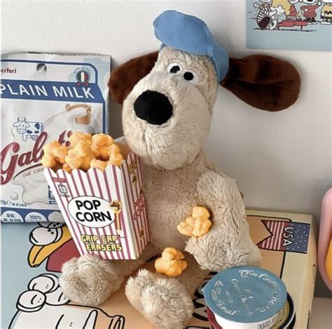 파란모자 그로밋 인형 Apple Uhr Agk