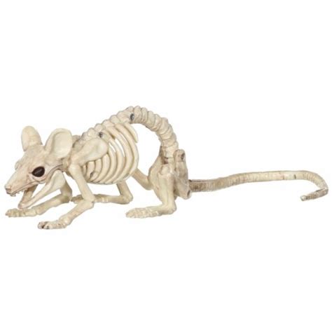 Mouse Crawling Skeleton Halloween Decoration Natural Bone 1 Kroger