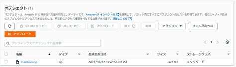 Aws Lambda に S3 から Zip 反映するときに Accessdenied になってしまう