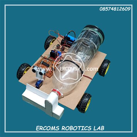 automatic vacuum cleaner robot with obstacle avoidance ercoms projects