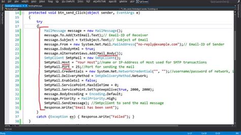 How To Send An Email With Image In C