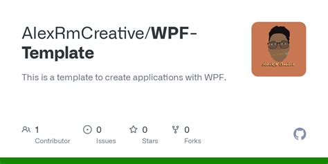 Github Alexrmcreative Wpf Template This Is A Template To Create Applications With Wpf