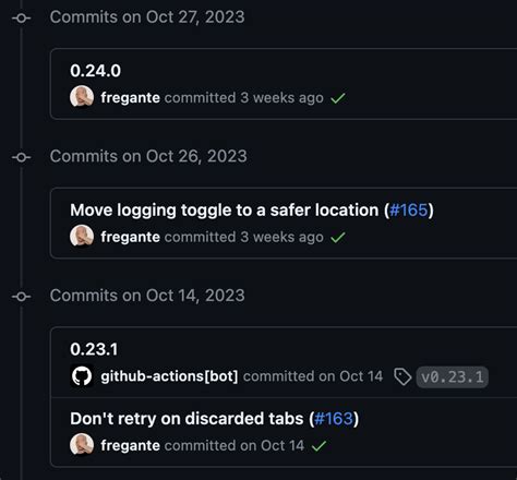 `unreleased Commits` Reports More Than 20 Commits While There Are 10 · Issue 7066 · Refined