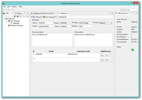 Testsuite Management Download Softpedia