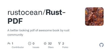 Github Rustoceanrust Pdf A Better Looking Pdf Of Awesome Book By
