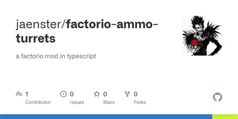 github jaenster factorio ammo turrets a factorio mod in typescript