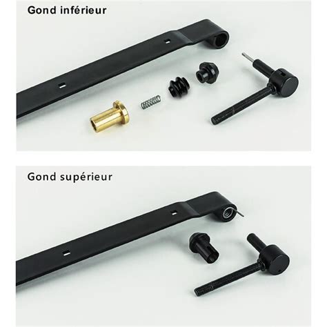 Kits Pentures Platines Et Gonds Clickandblock® Pour Volets à 2 Battants