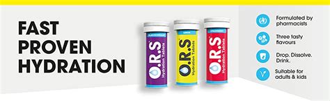 Ors Hydration Tablets With Electrolytes Vegan Gluten And Lactose