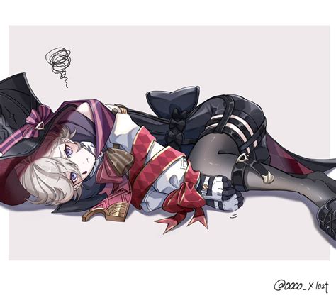 Lyney Genshin Impact Drawn By Kuromuru Danbooru