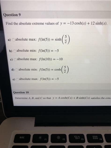 Solved Question 6 Differentiate The Given Function Y