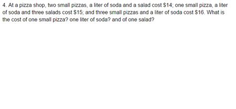 3 Variable Word Problems