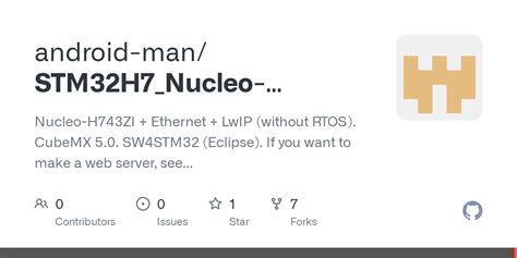Github Android Man Stm32h7 Nucleo H743zi Ethernet Lwip Nucleo H743zi Ethernet Lwip