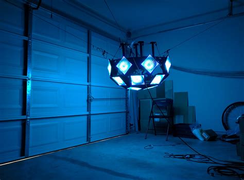 Just Wrapped Up An Led Art Install Project Using A Ton Of 3d Printed