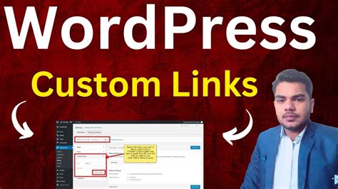 How To Add Custom Links In Wordpress How To Add Url In Wordpress Website Wordpress Tutorials